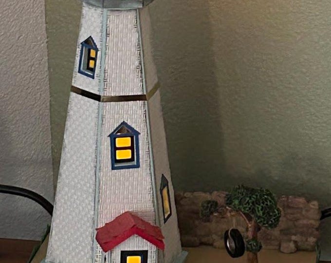 Lighthouse Table Decor - Etsy