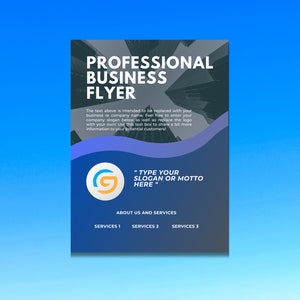Professional Business Flyer, Business Sign, Small Business Ad, Social ...