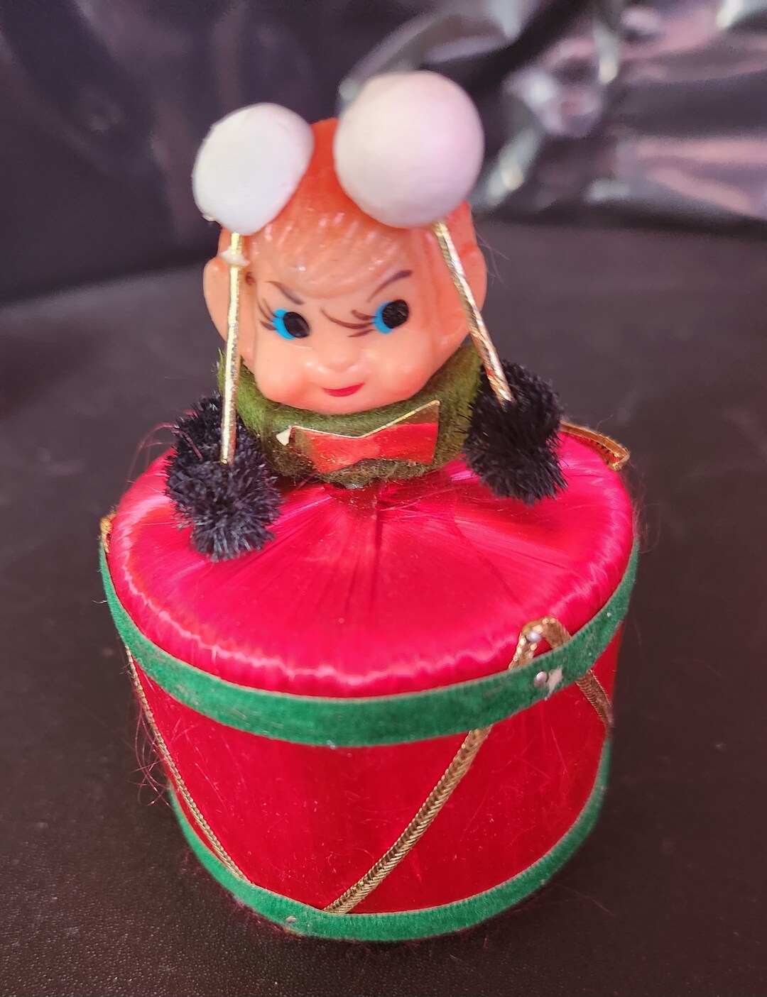 Vintage Rare Satin Drum Featuring Elf Drummer Made in Japan - Etsy