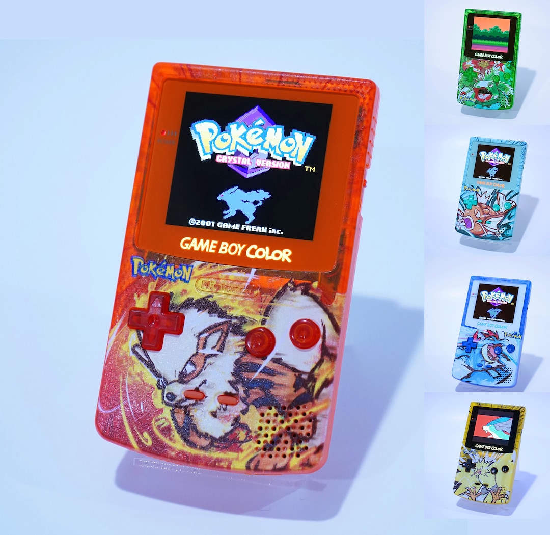 Gameboy Color Backlit IPS Q5 GBC Nintendo - Etsy
