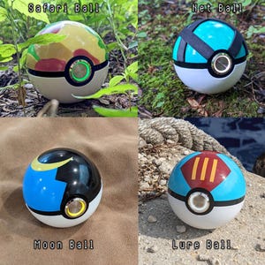 Realistic Replica Greatball Ultraball Masterball With LED Cosplay Prop ...