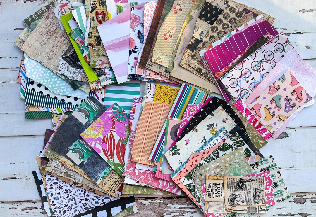 20-25 Pieces of Decorative Paper, Junk Journal Paper, Vintage Paper ...