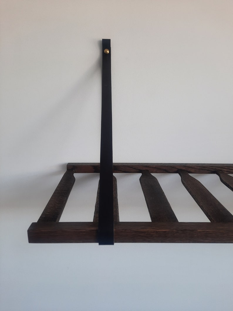 Moldow Wine Wall Rack Glass Storage Home Bar Floating Shelf - Etsy