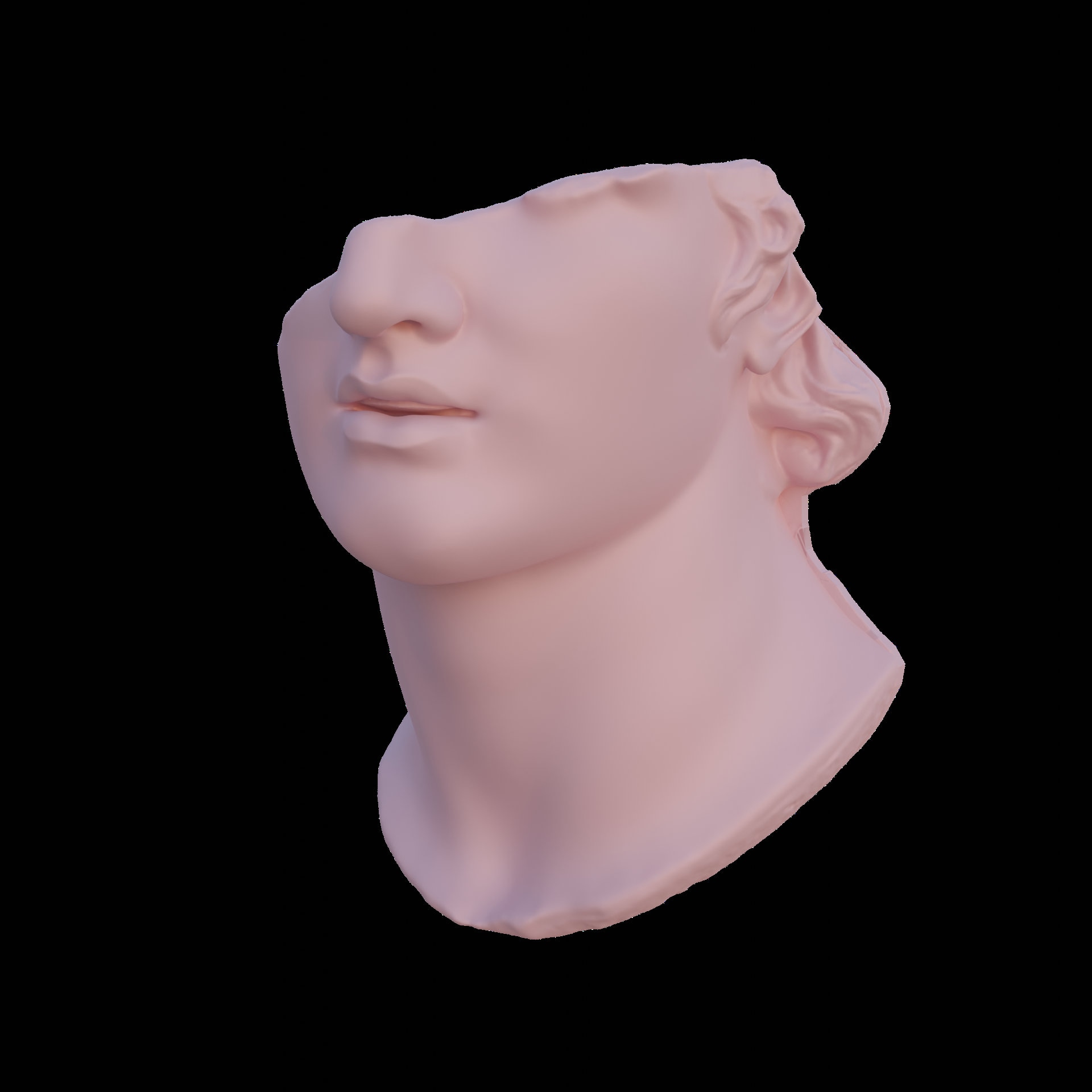 Greek Bust Plant Pot - "head of Youth" - 3D Print File (.STL, .OBJ) - Etsy