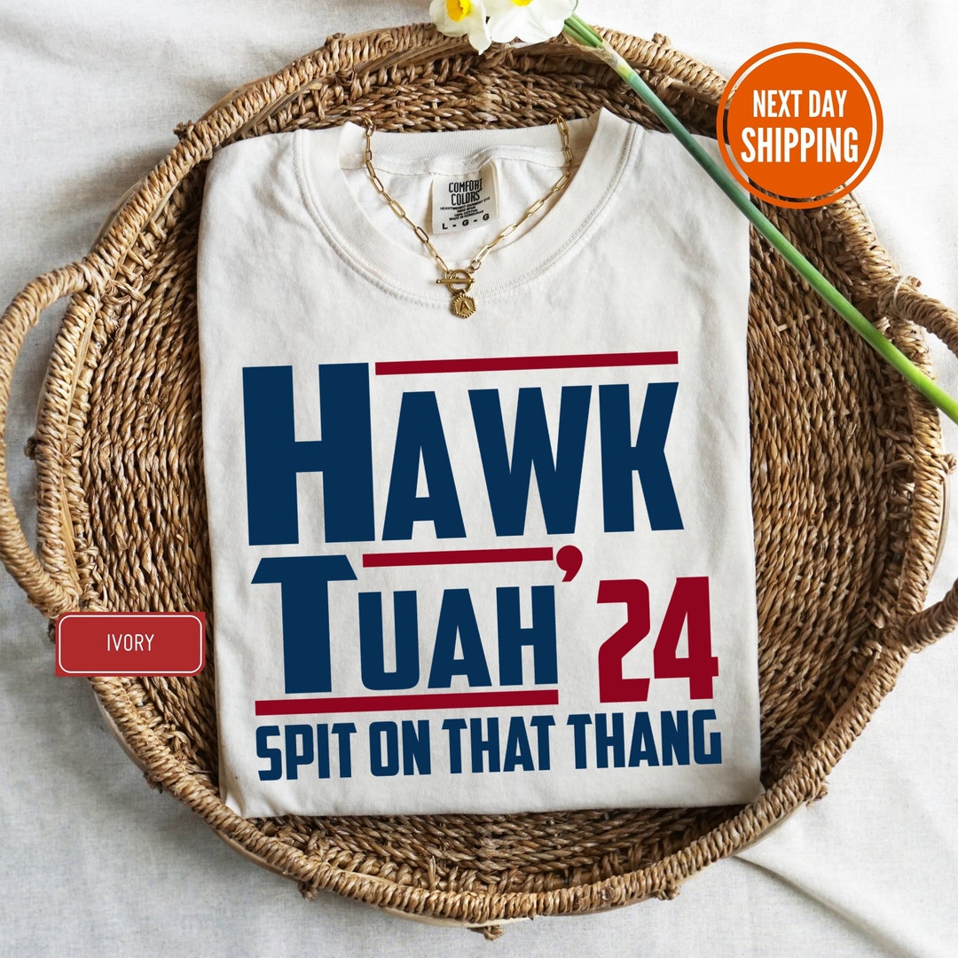 Hawk Tuah Shirt, Spit on That Thing Girl, Hawk Tuah 2024 Spit on That ...