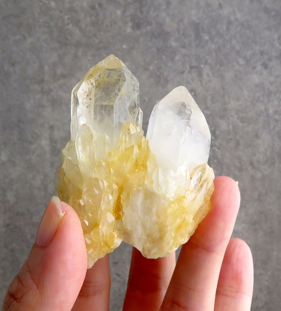 Natural Rare Small Yellow Pineapple Quartz Point From Madagascar - Etsy