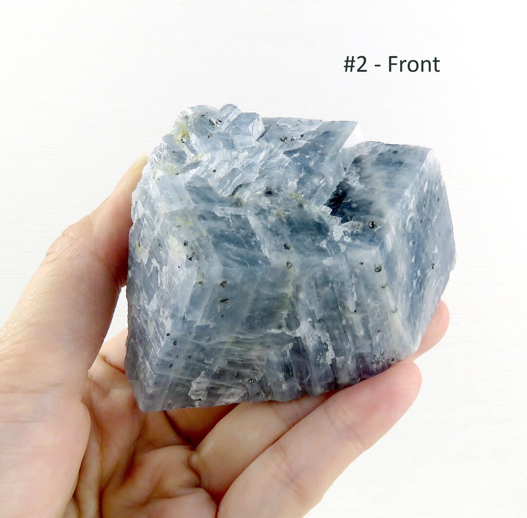 RARE Pyrite Sphalerite in Blue Calcite Matrix Raw Super Gorgeous Small ...