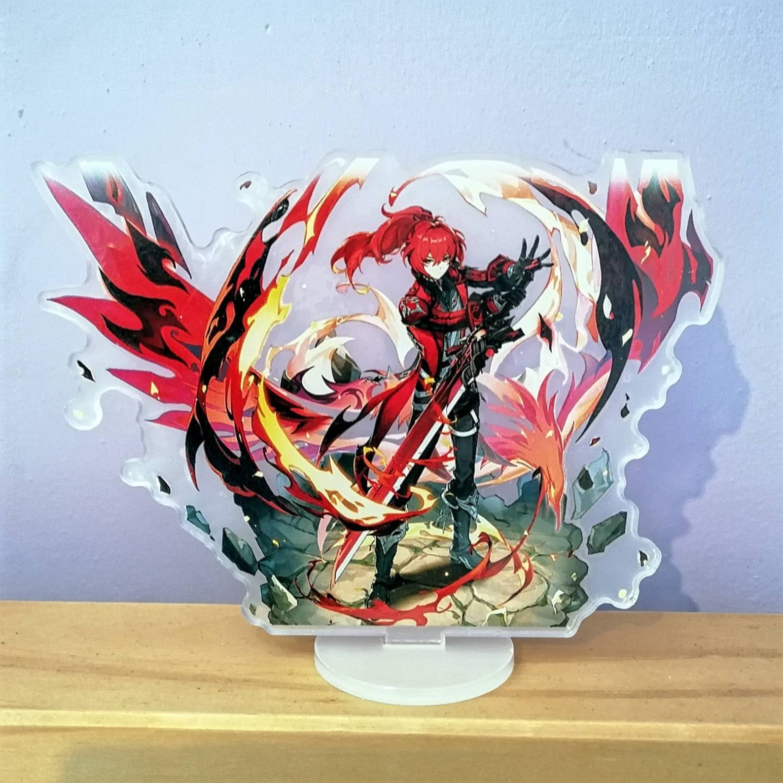 Genshin Impact Acrylic Stand Standee Diluc Mona Itto Thoma - Etsy UK