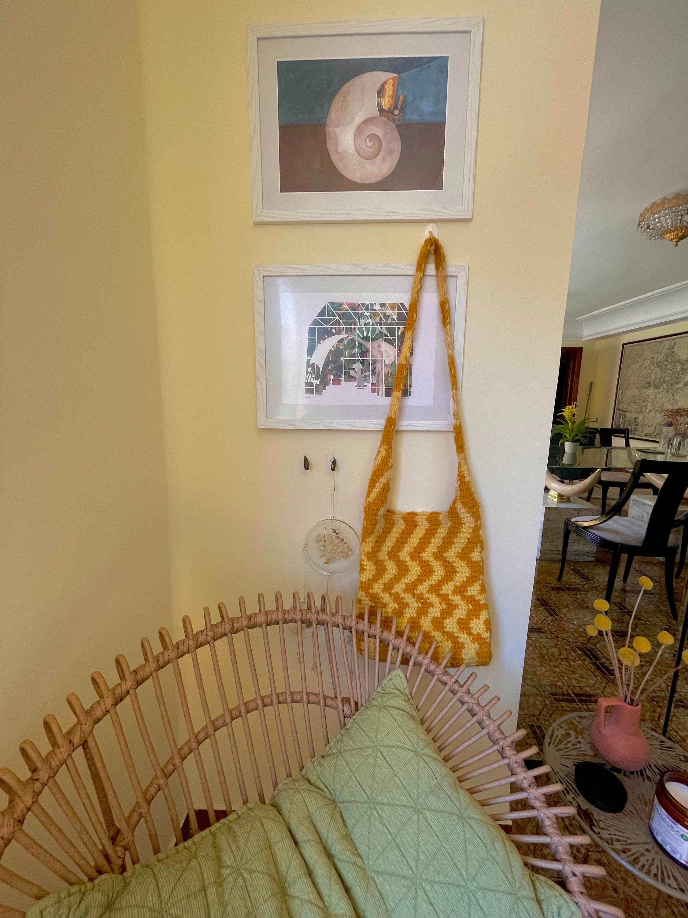 Crochet Wavy Bag PDF PATTERN - Etsy