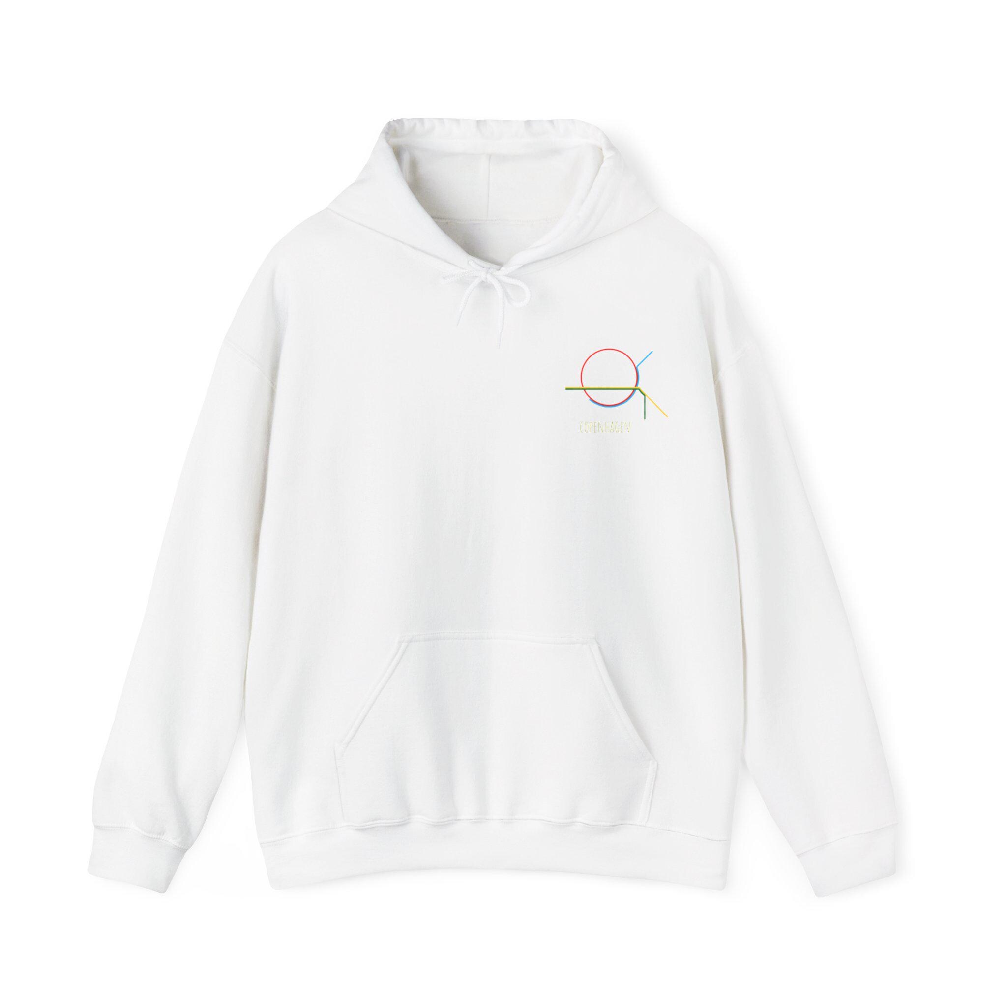 Copenhagen Metro Map Hoodie, Subway / Metro / Underground / Transit ...