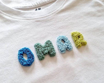 Custom Word Embroidery - Etsy