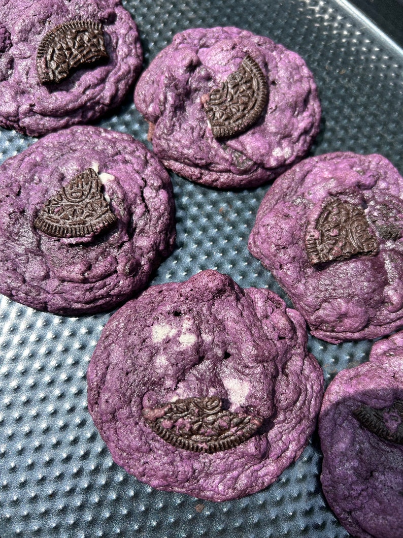 Ube Oreo Cookies - Asian Flavor Cookies - Soft and Crunchy Cookies ...