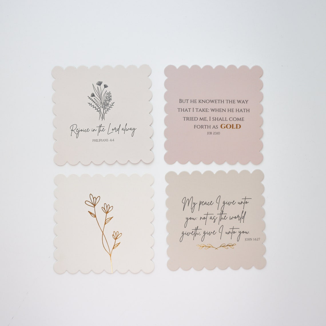KJV Bible Verse Notecards With Enveloles, Blank Notecards, Christian Gifts, Cute Notecards ...