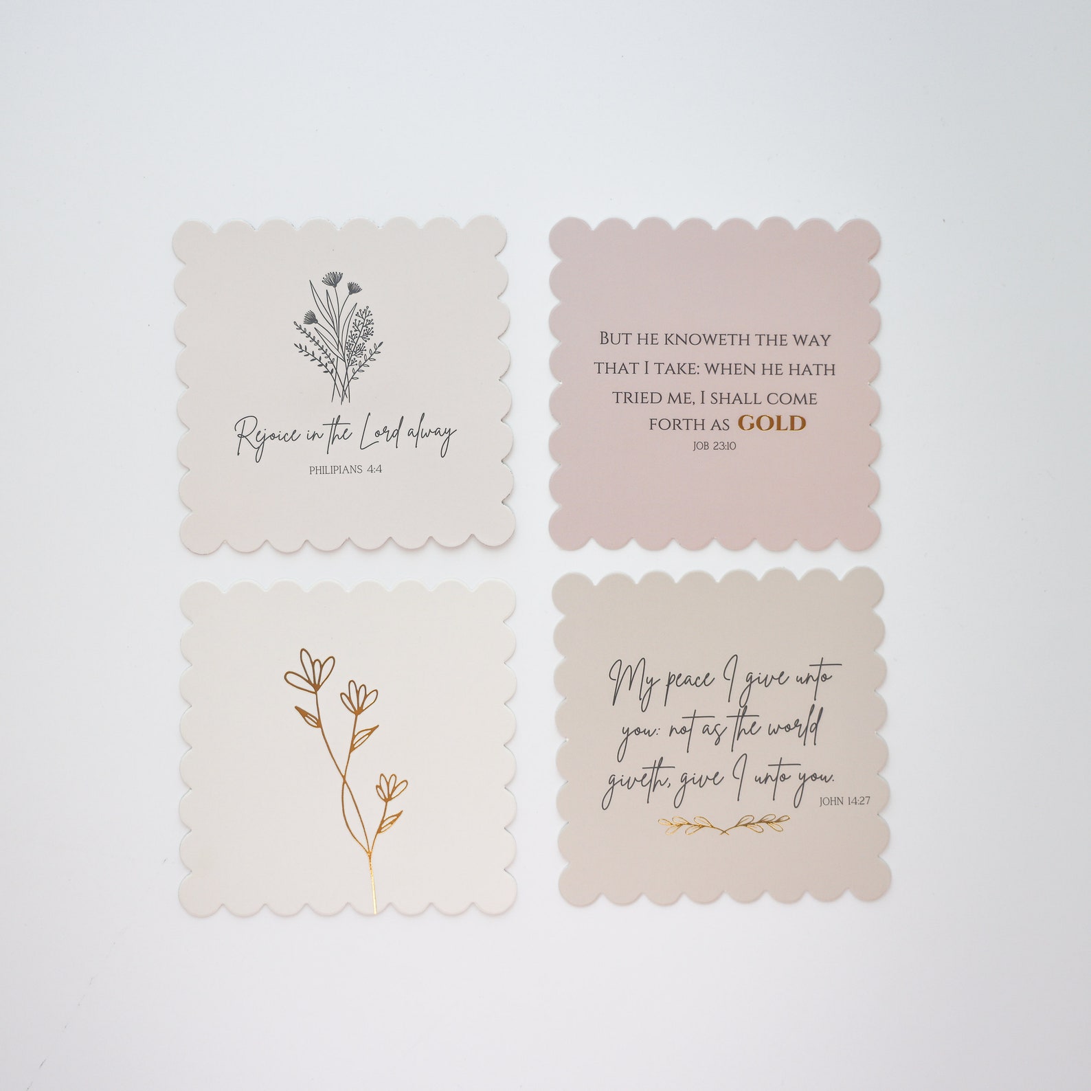 KJV Bible Verse Notecards With Enveloles, Blank Notecards, Christian ...