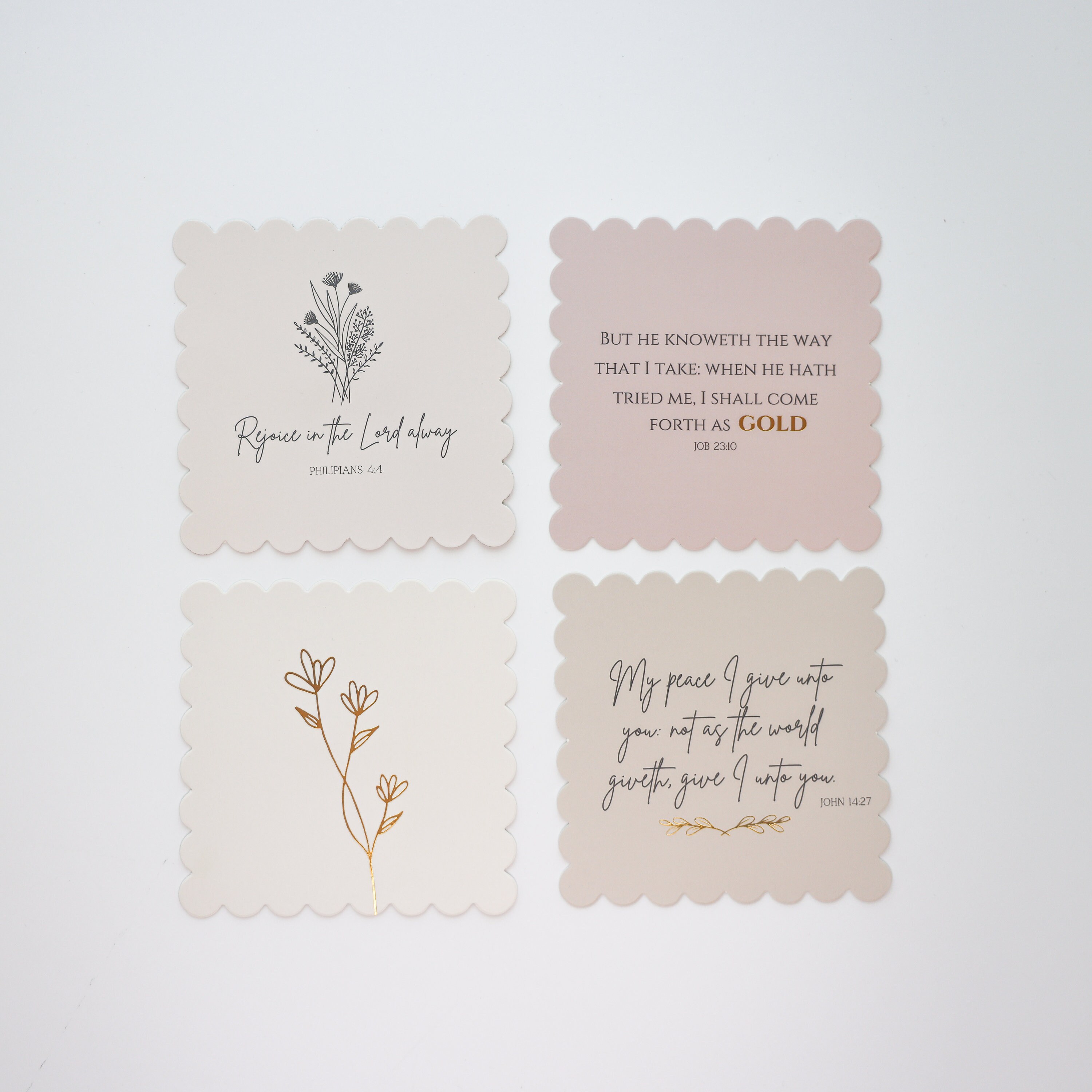 KJV Bible Verse Notecards With Enveloles, Blank Notecards, Christian ...