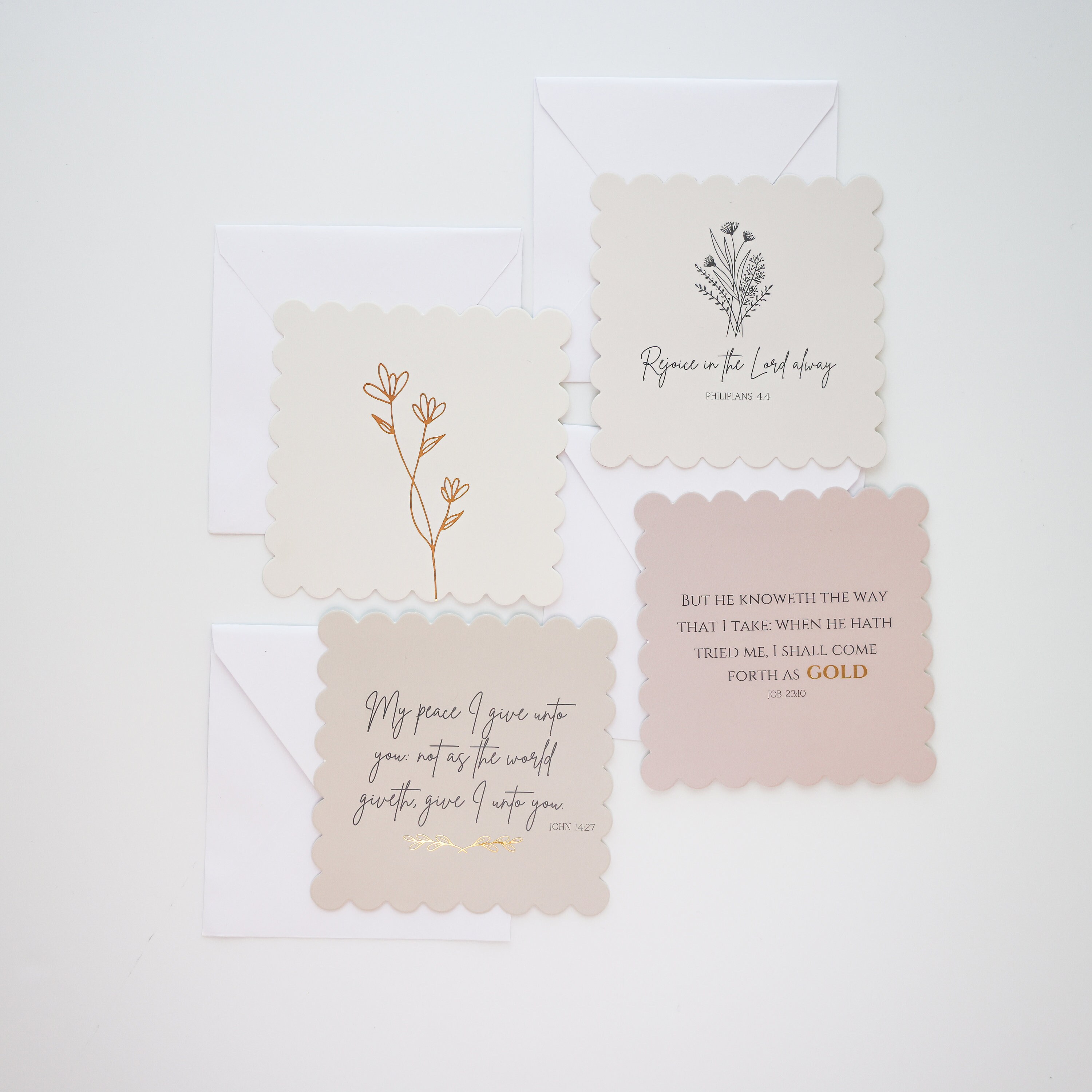 KJV Bible Verse Notecards With Enveloles, Blank Notecards, Christian ...