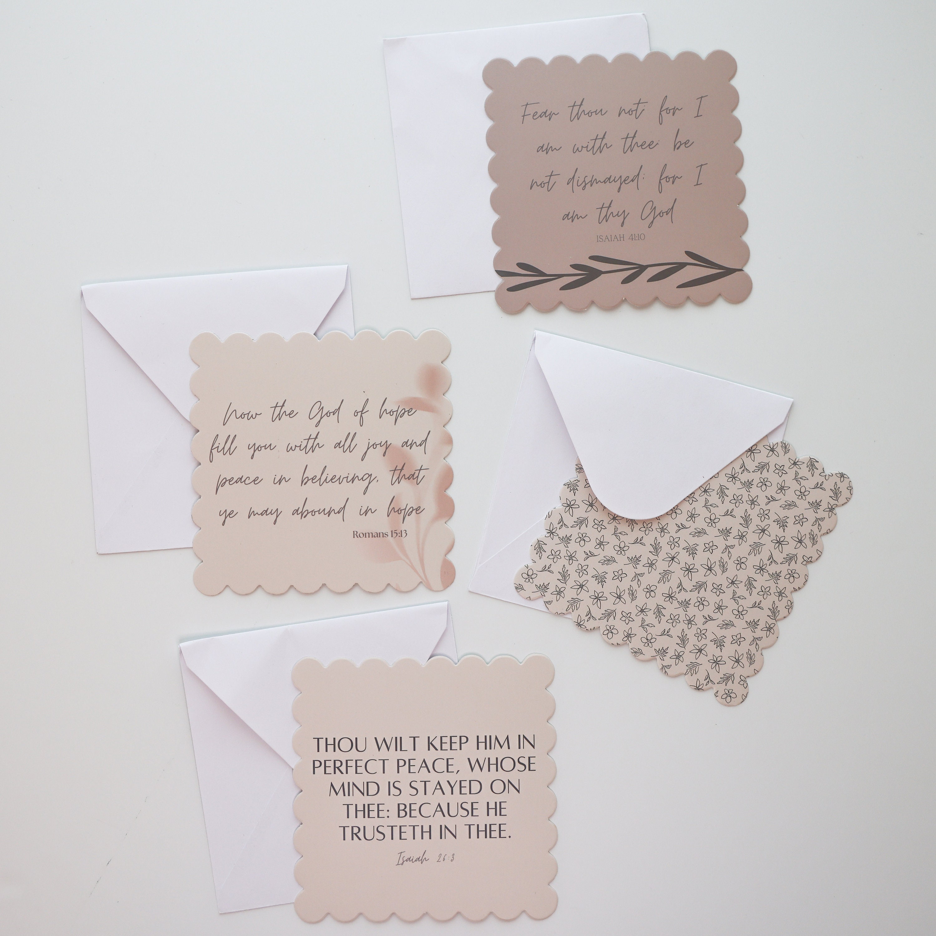 KJV Bible Verse Notecards With Enveloles, Blank Notecards, Christian ...