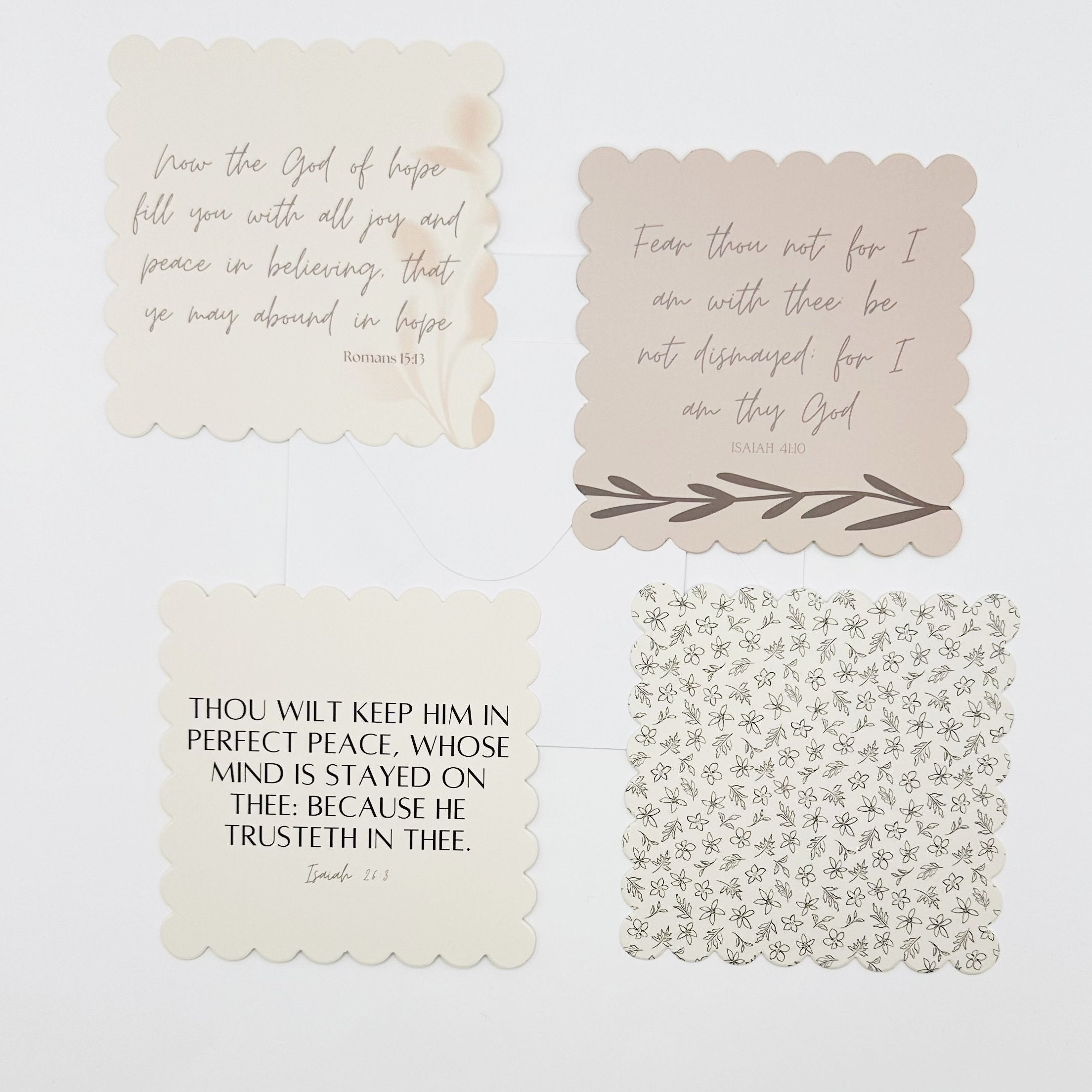 KJV Bible Verse Notecards With Enveloles, Blank Notecards, Christian ...