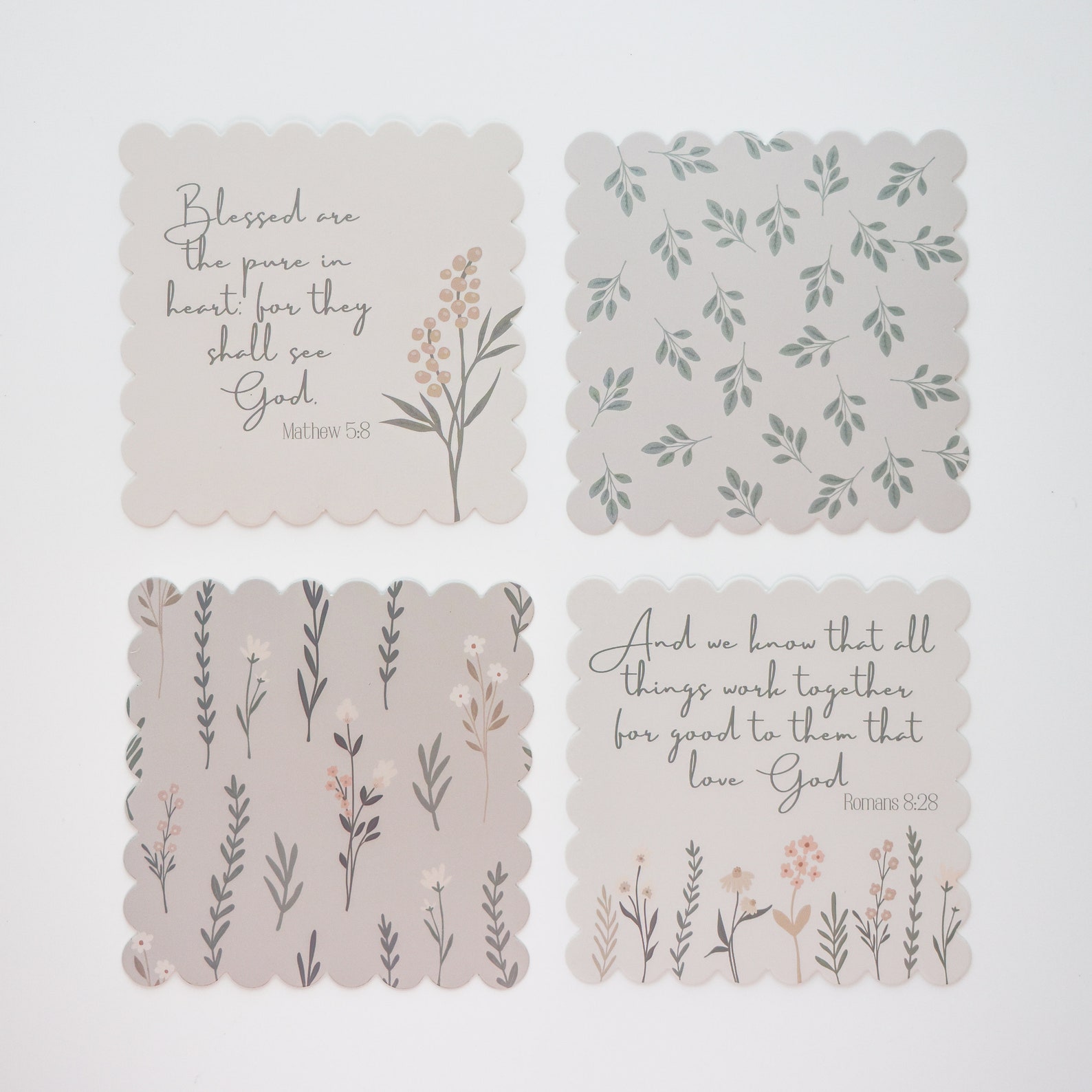 KJV Bible Verse Notecards With Enveloles, Blank Notecards, Christian ...