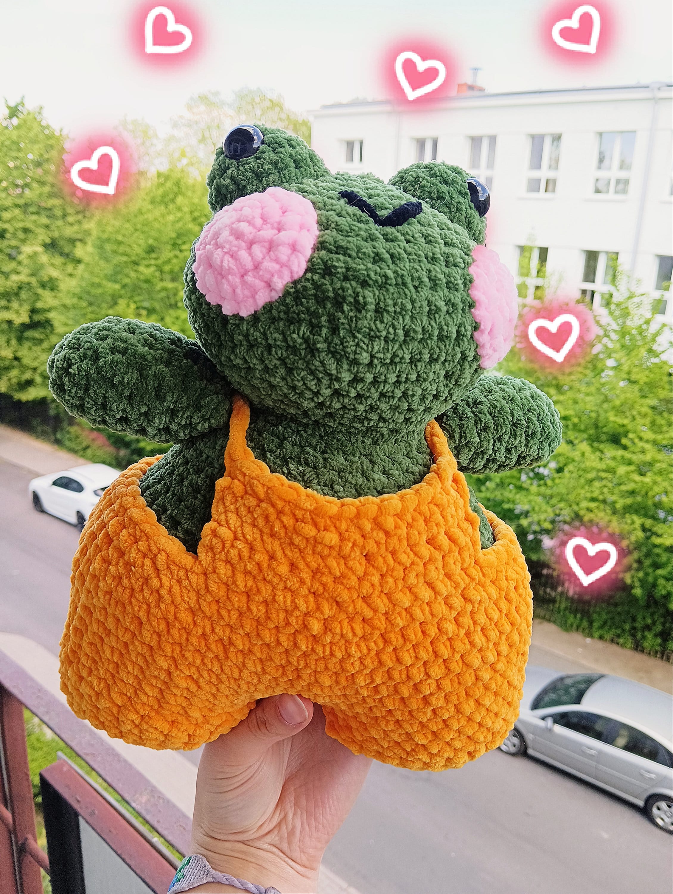 Frog in Pants Amigurumi Crochet Pattern - Etsy