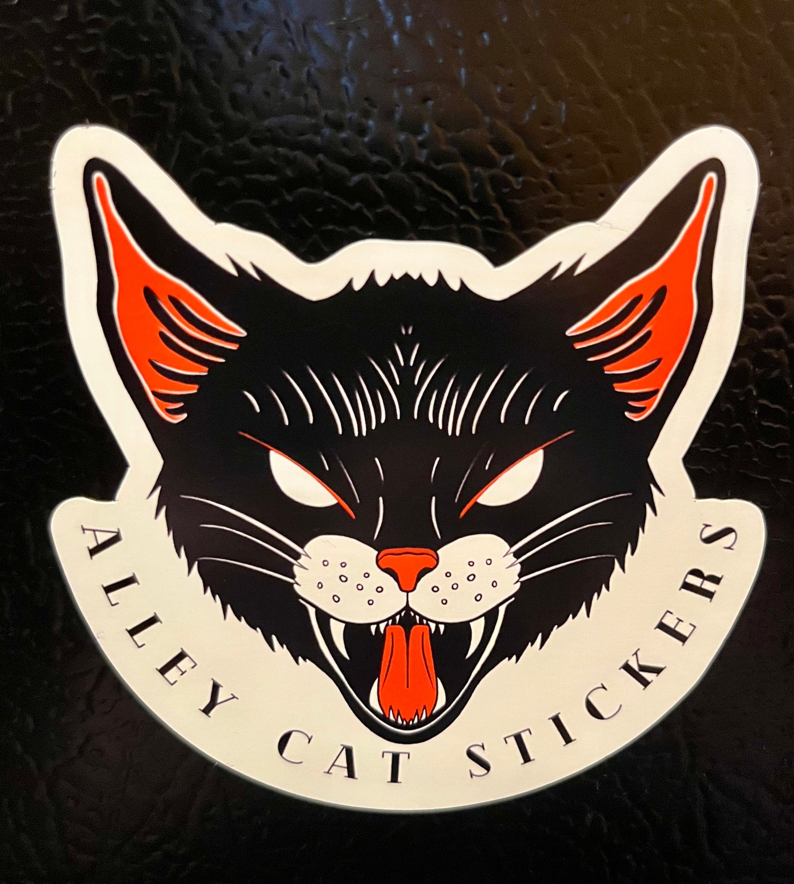 Alley Cat Stickers Logo Magnet, Alleycatstickers, Cat Magnets, Car and ...