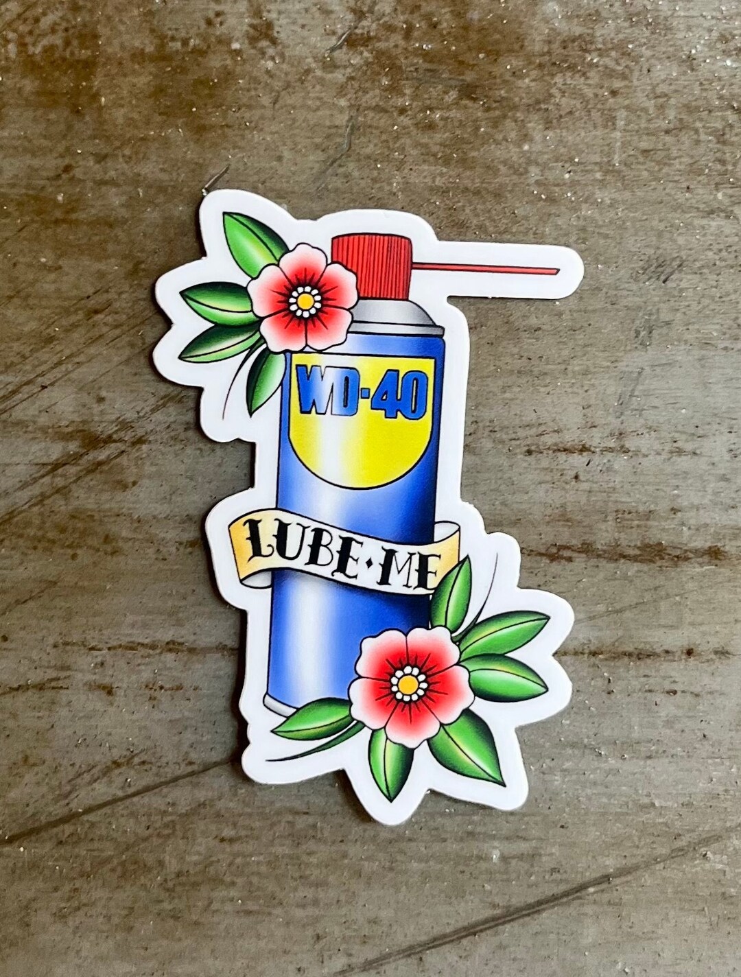 WD-40 Lube Me Sticker, Matte Vinyl Funny Gift Stickers - Etsy