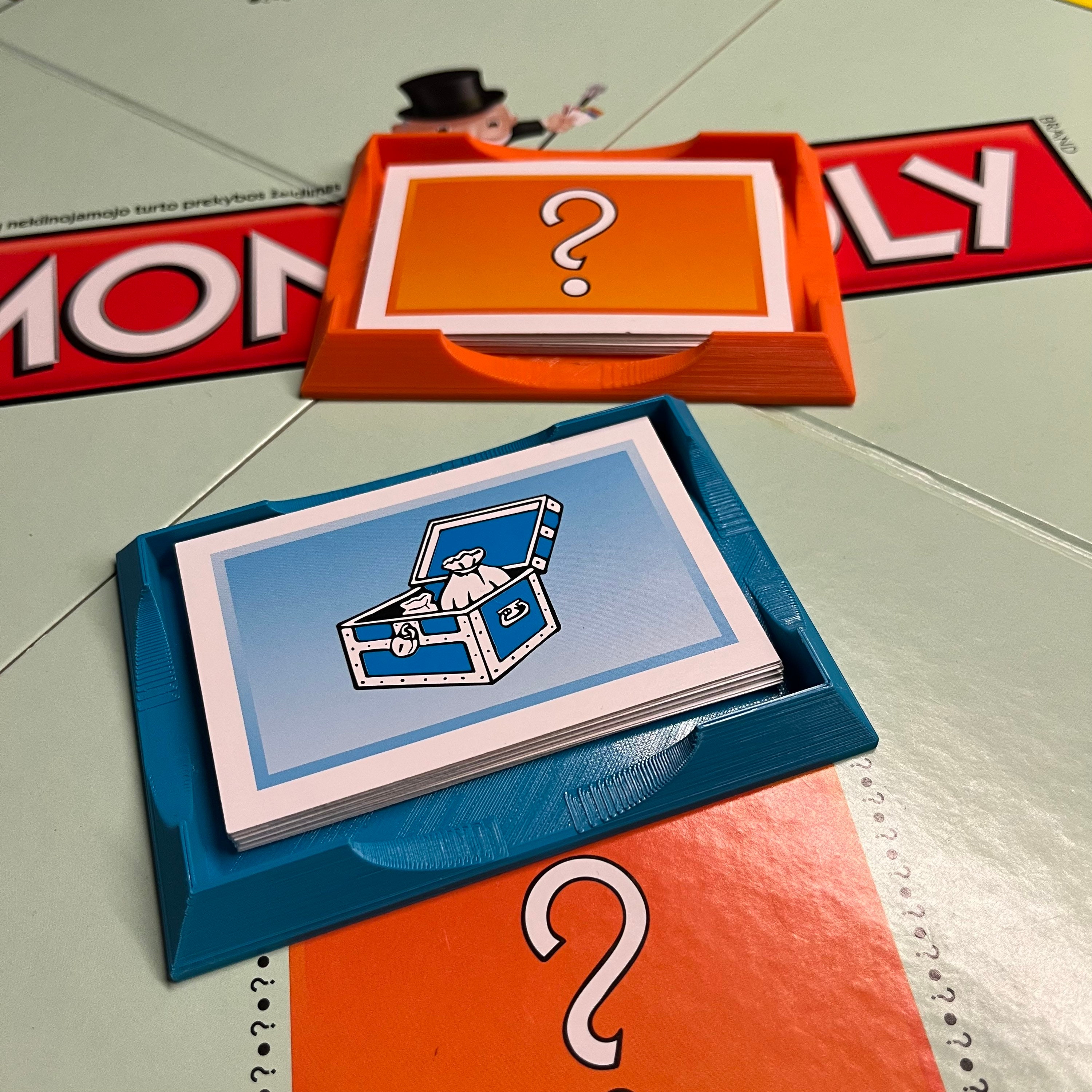 Organizer for Chance and Community Chest Monopoly Cards | Monopoly Card ...
