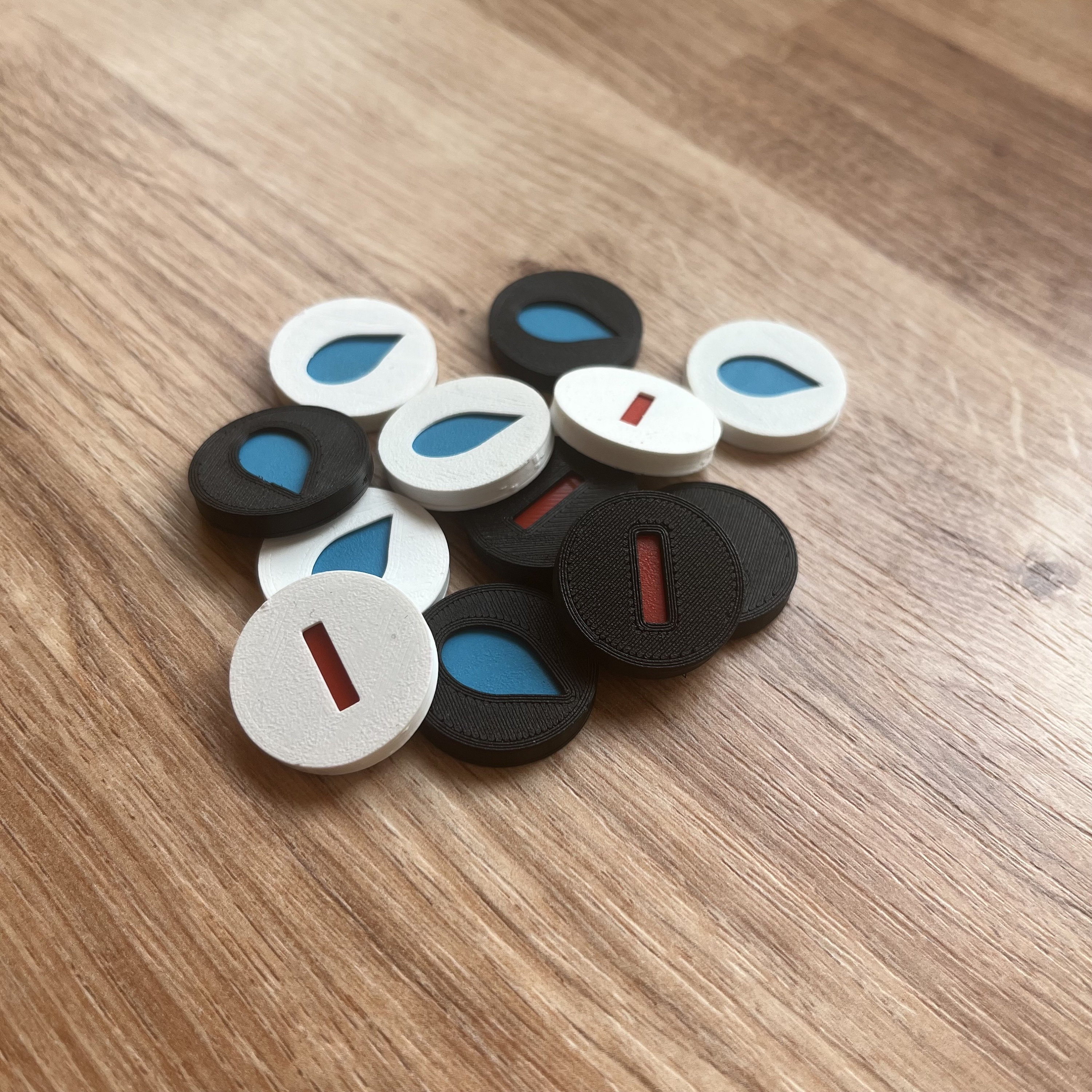 Radlands Water Tokens - Set of 12 - Board Game Water Tokens - Etsy