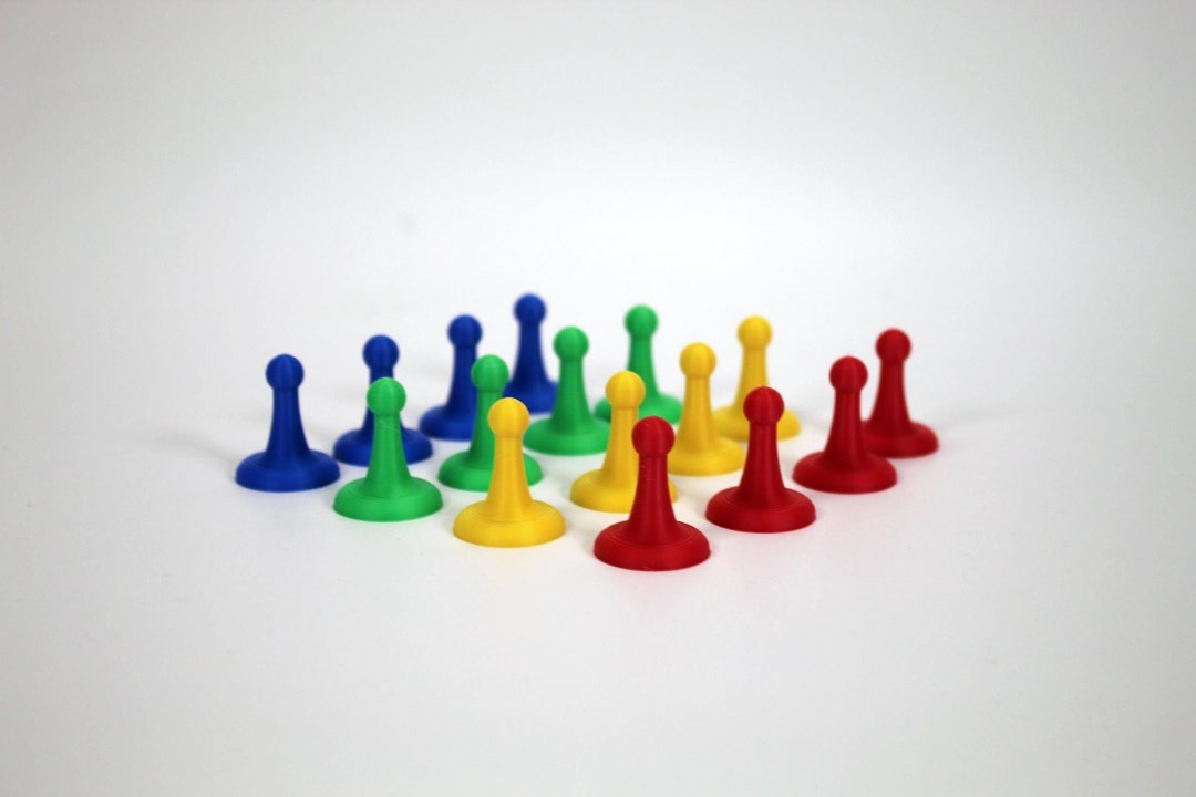 Sorry Board Game Replacement Tokens - Sorry Pawns -sorry Movers - Full ...