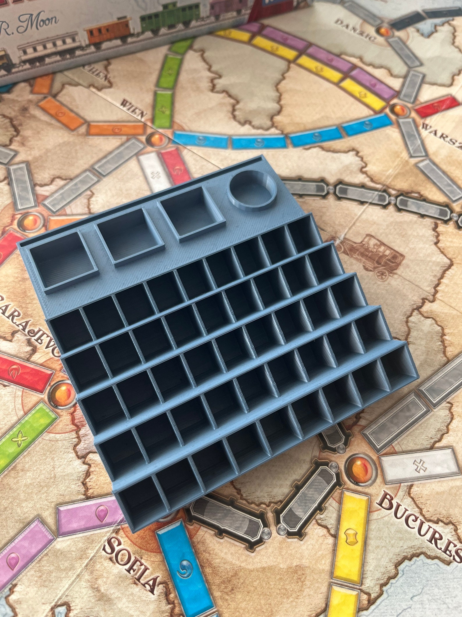 Ticket to Ride Europe Organizer Tray - Etsy