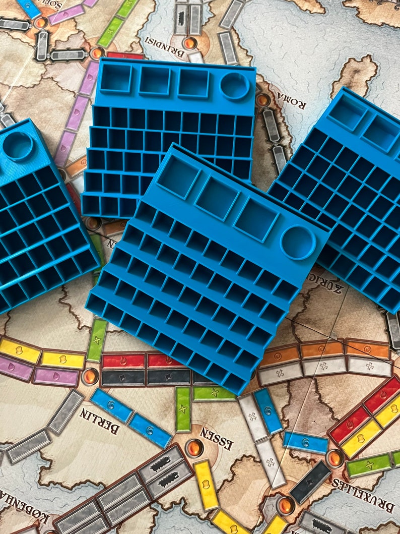 Ticket to Ride Europe Organizer Tray - Etsy