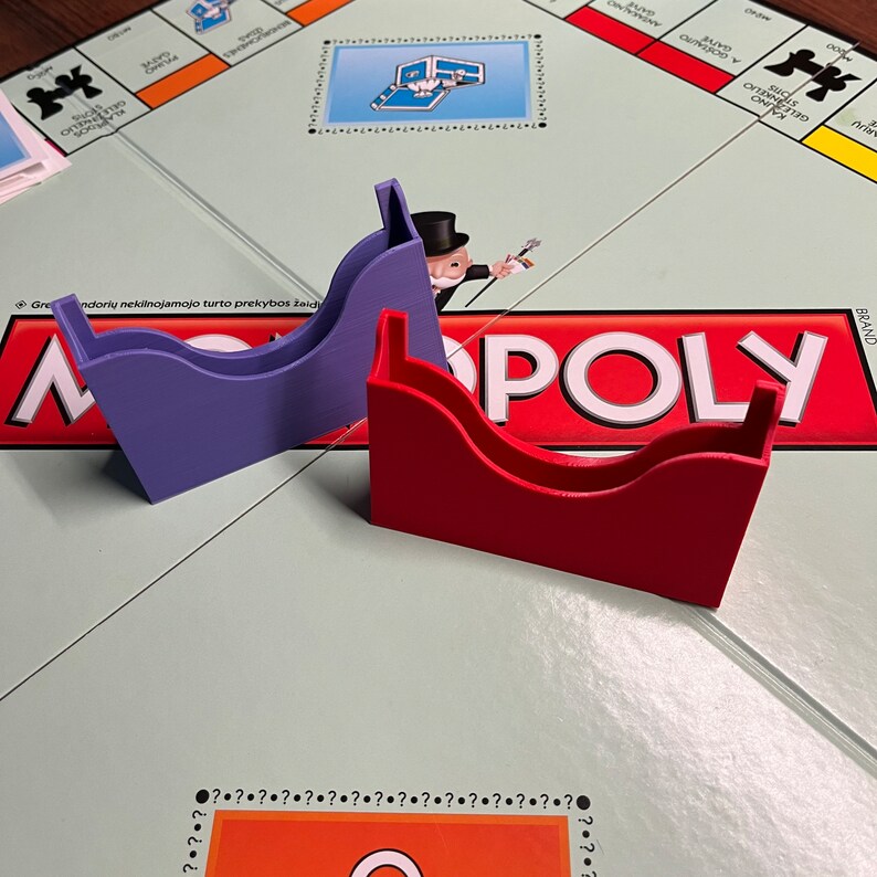 Monopoly Chance and Community Chest Card Holder - Etsy