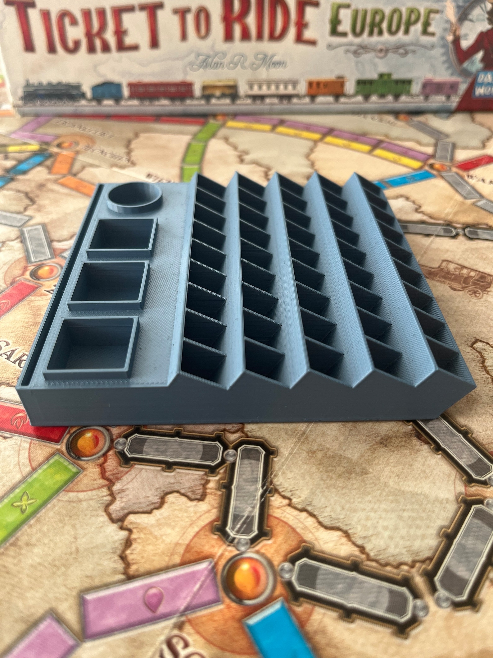 Ticket to Ride Europe Organizer Tray - Etsy