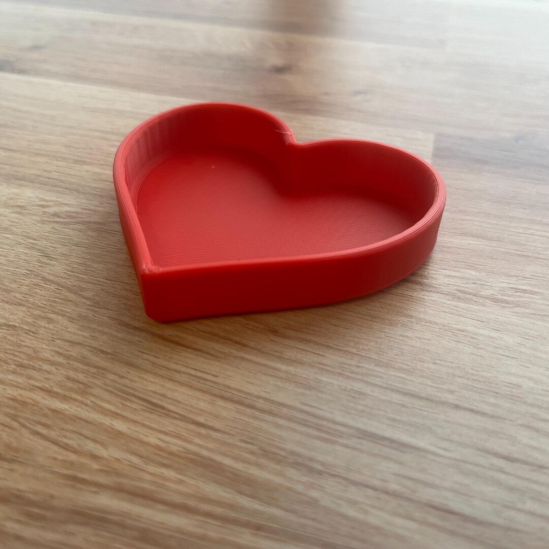 Heart Shaped Board Game Token Tray - Love Tray - Etsy