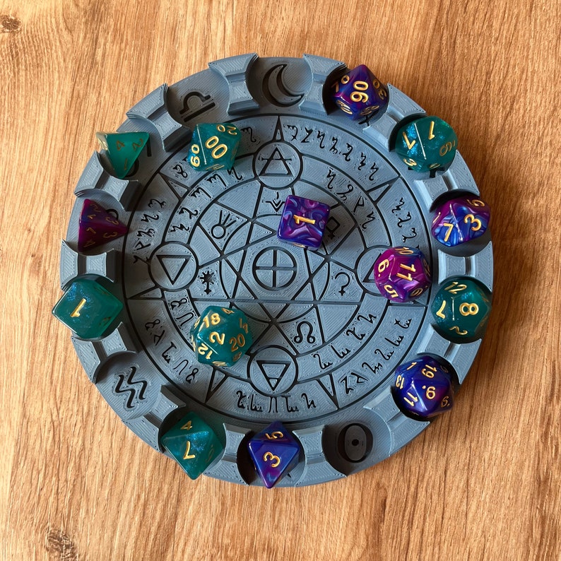 Custom Dice Tray for Dungeons & Dragons | 12 Colors | RPG Dice Rolling ...