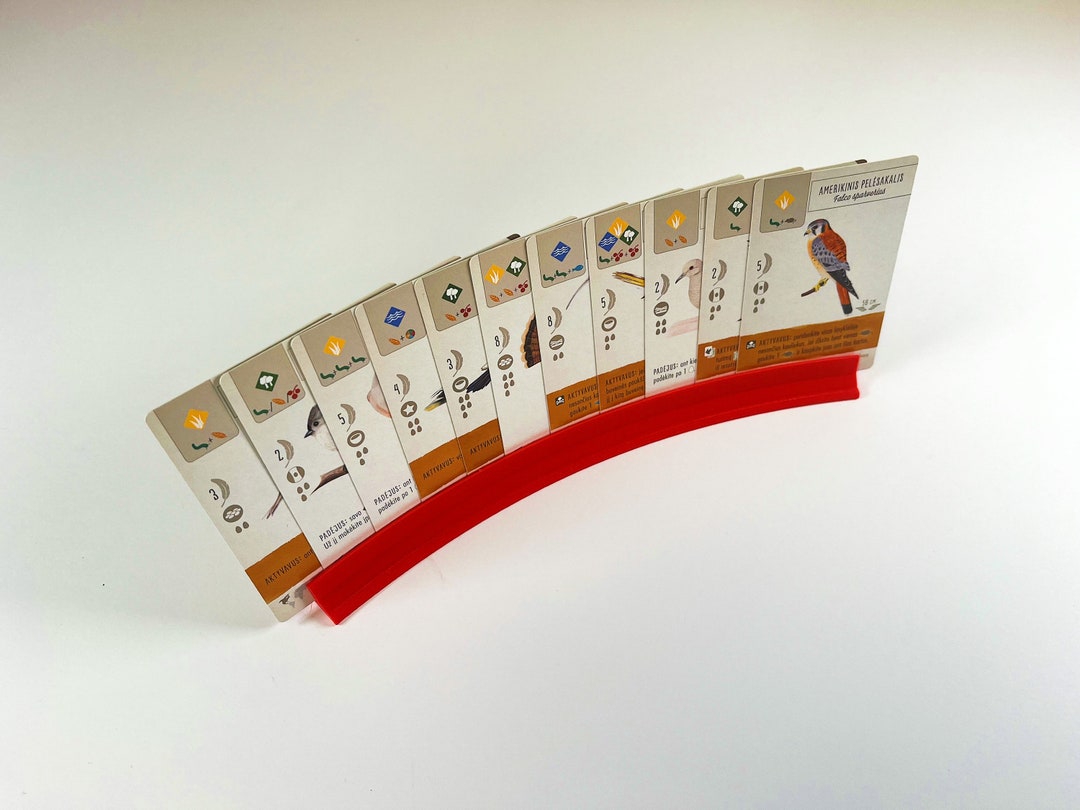 Curved Playing Card Holder - Card Holder for 12 Cards - Board Game Card ...