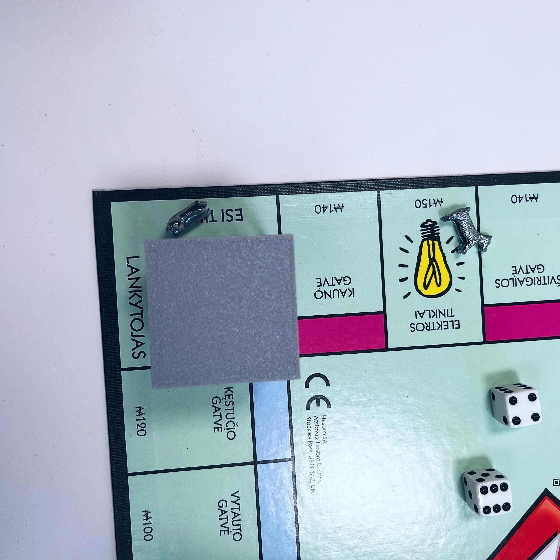 Monopoly Jail / Prison Cell for Monopoly Token / Dice Jail - Etsy