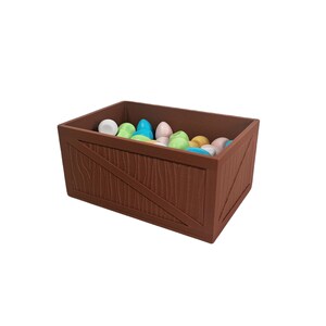 Wooden Crate Token Tray - Board Game Token Organizer - Token Storage ...