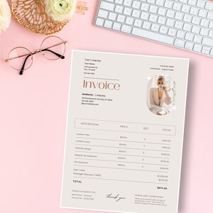 Invoice for Influencer, Invoice Template, UGC Creator, UGC, Invoice for ...