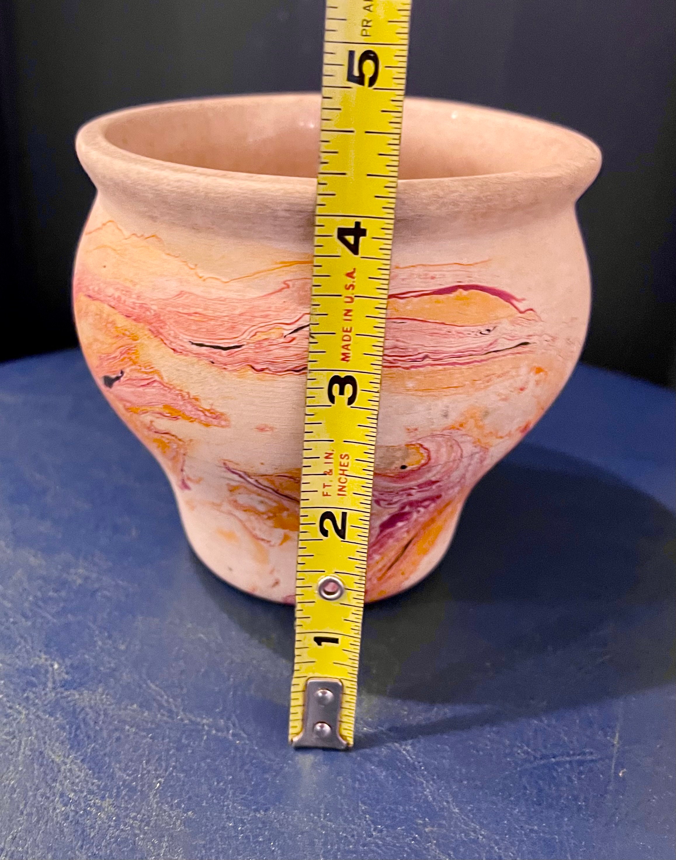 Vintage Nemadji 3" Clay Pottery Vase - Etsy