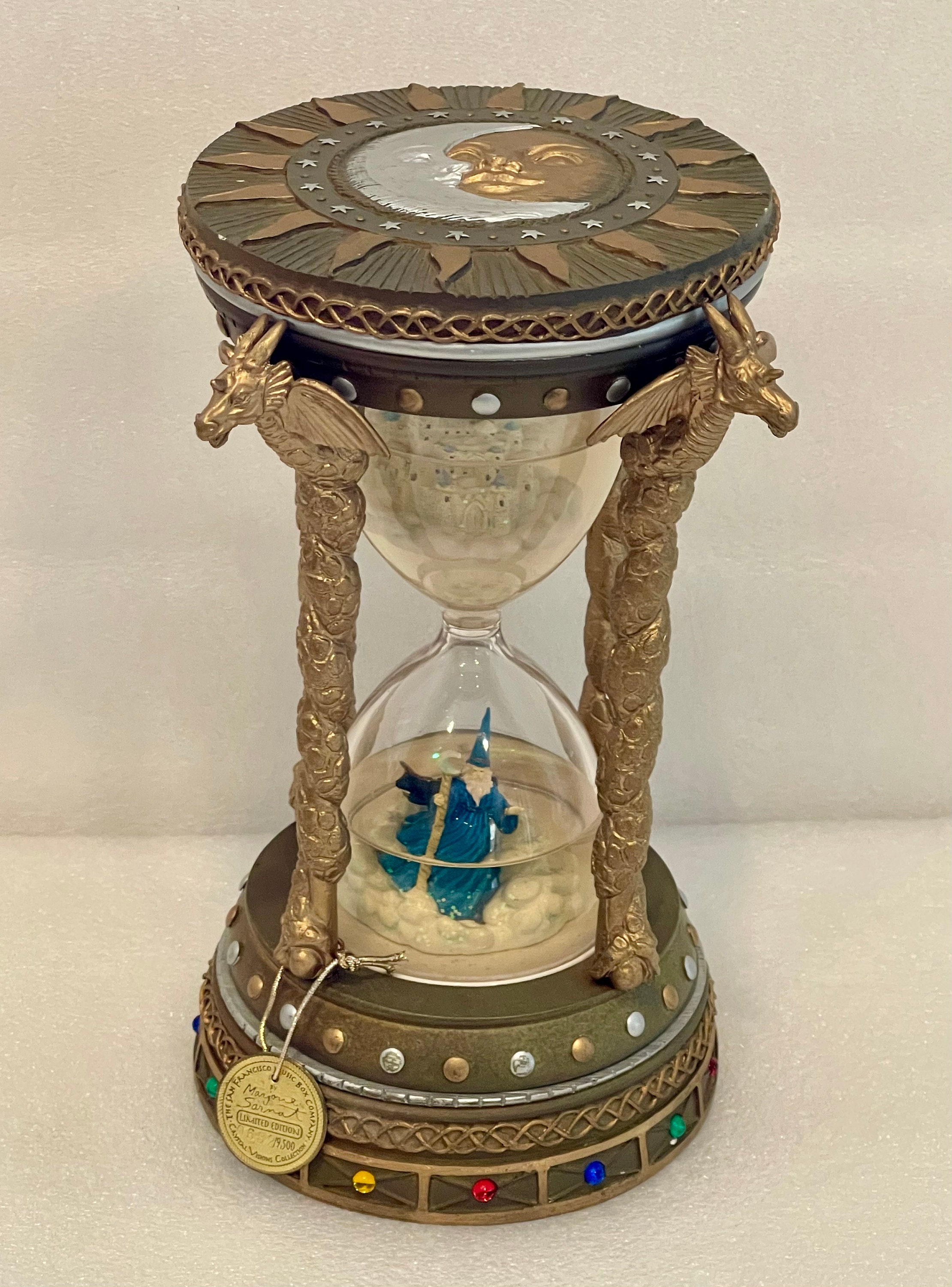 Crystal Visions Hourglass Marjorie Sarnat- the San Francisco Music Box ...