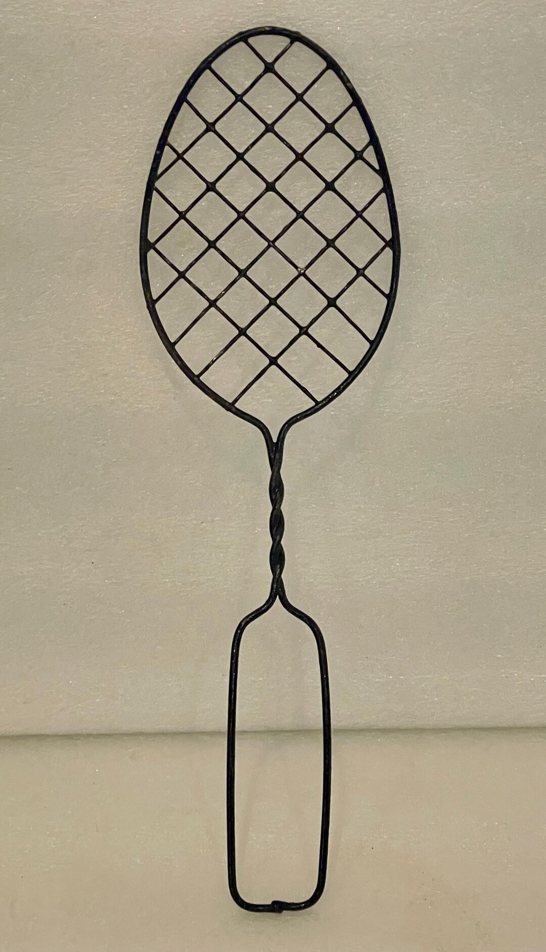 Vintage Fryer Spoon Skimmer Strainer Kitchen Utensil Tool Country Home ...