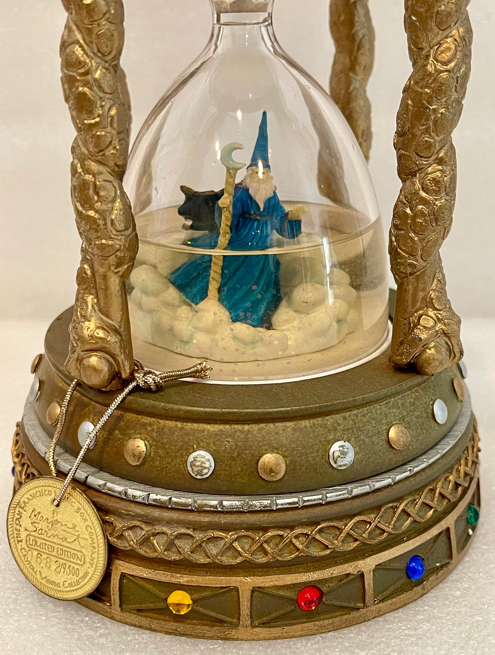 Crystal Visions Hourglass Marjorie Sarnat- the San Francisco Music Box ...