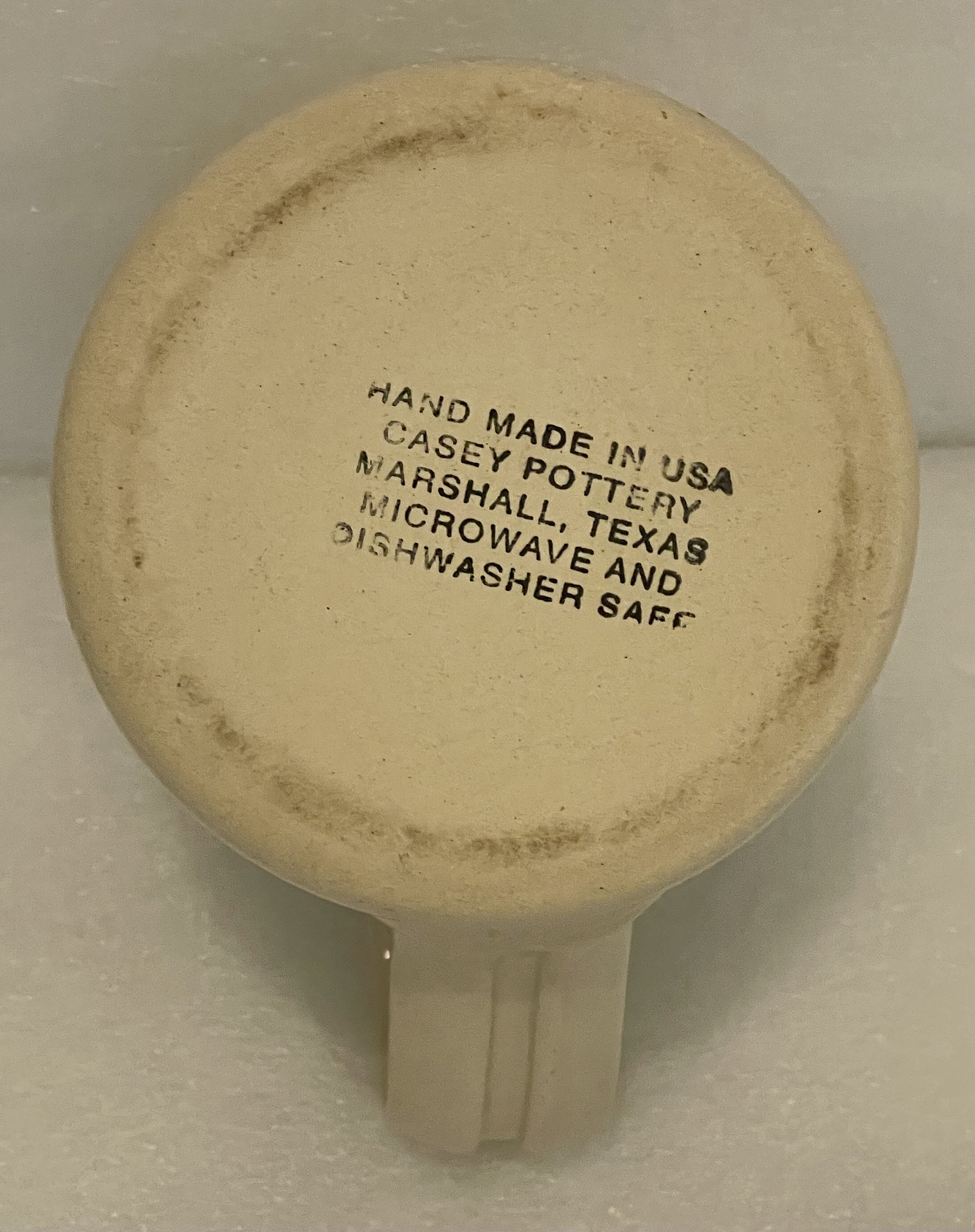 Vintage Hand Crafted Casey Pottery Co Pitcher Fruit Marshall Texas USA ...