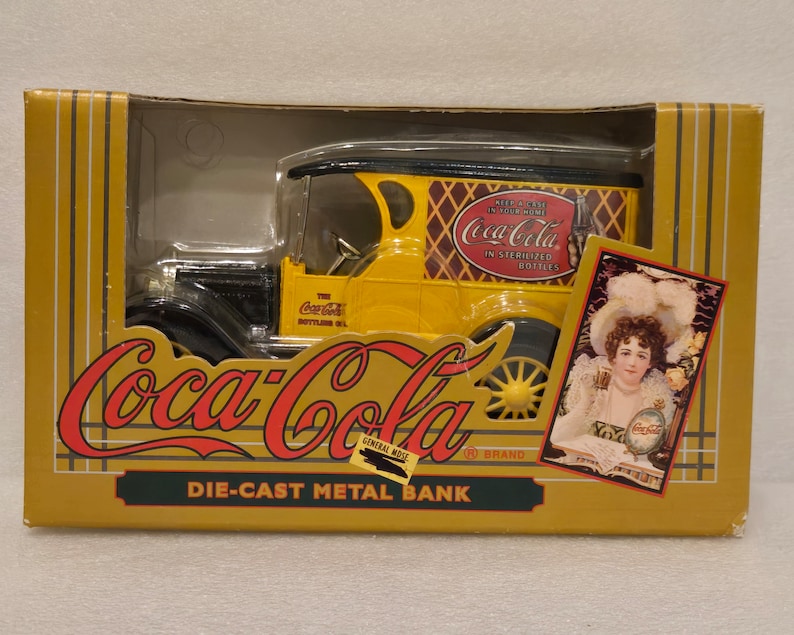 Coca Cola – ERTL Die Cast Metal Bank Delivery Truck – Made in 1993 ...