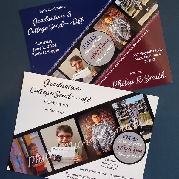 College Send Off - Etsy