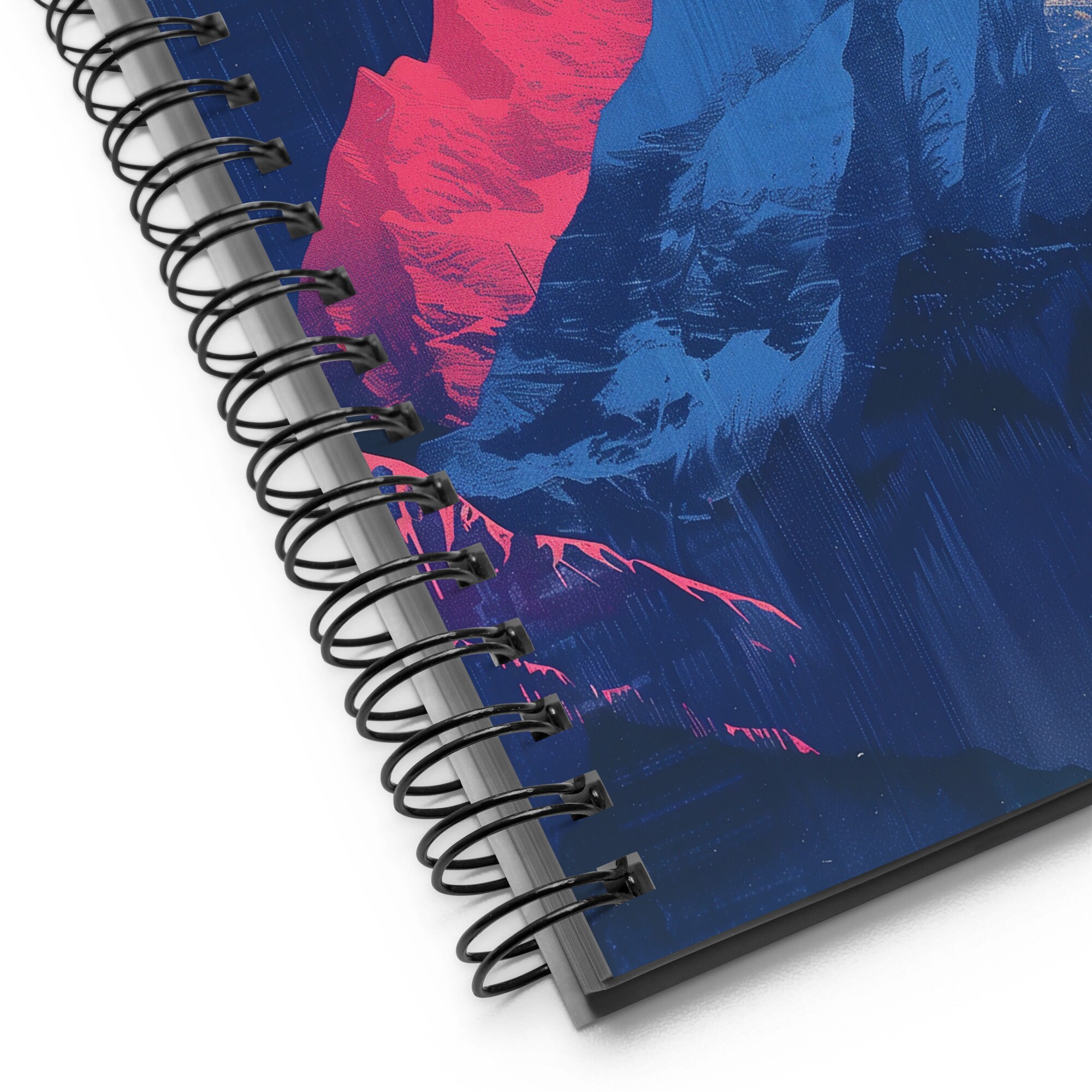 Mountain Range Spiral Notebook, Bullet Journal, Art School Supplies - Etsy