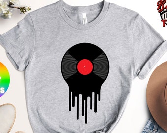 Record Themed Shirt - Etsy