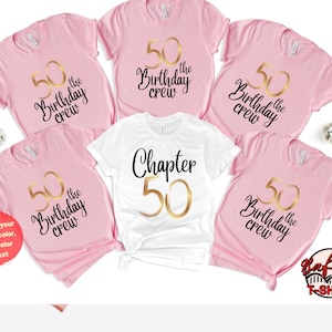 50th Birthday Shirt, 50th Birthday Crew Shirt for Woman, Leopard Print ...