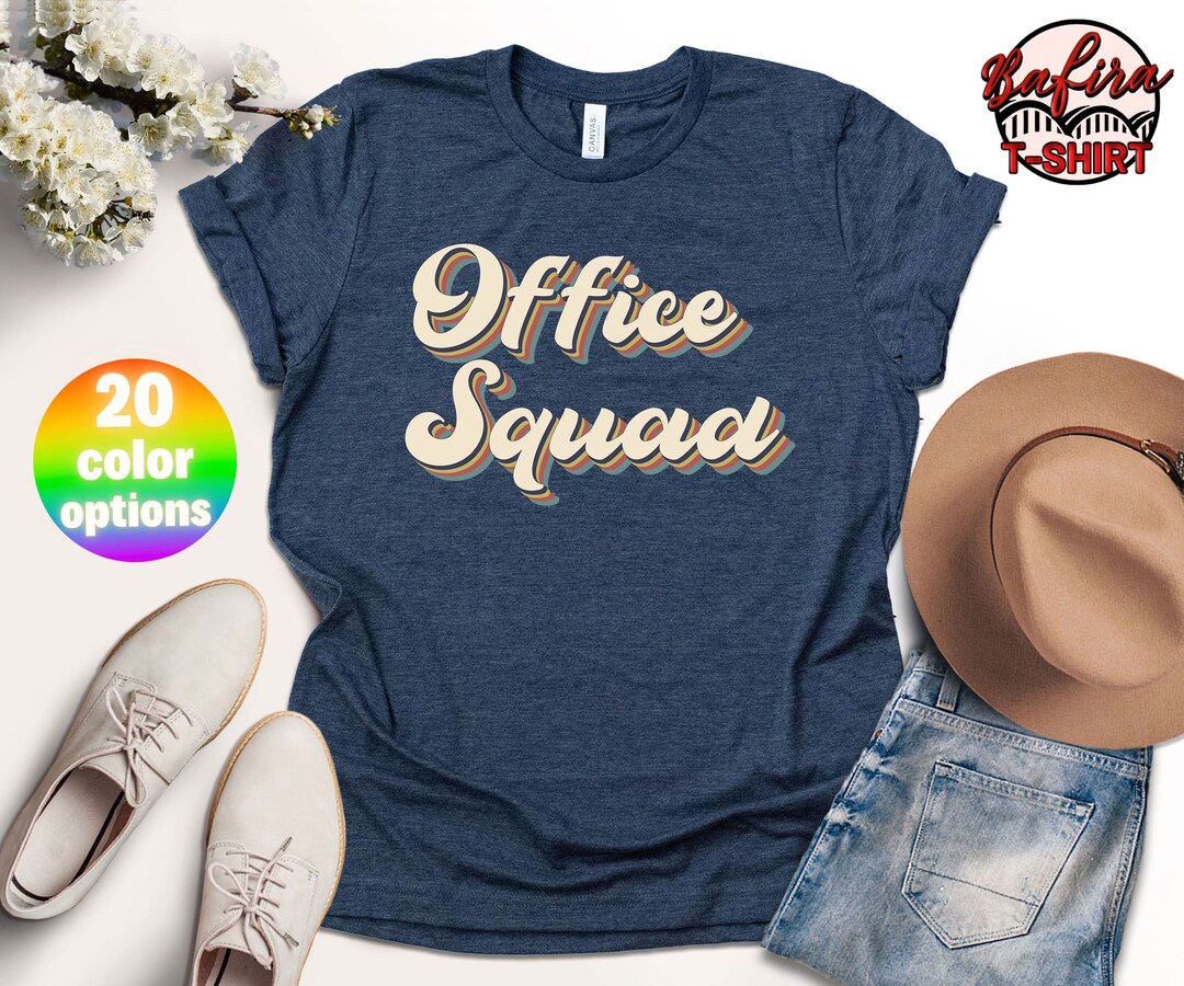 Office Staff Shirts, Coworker Gift, Office Squad T-shirt ...